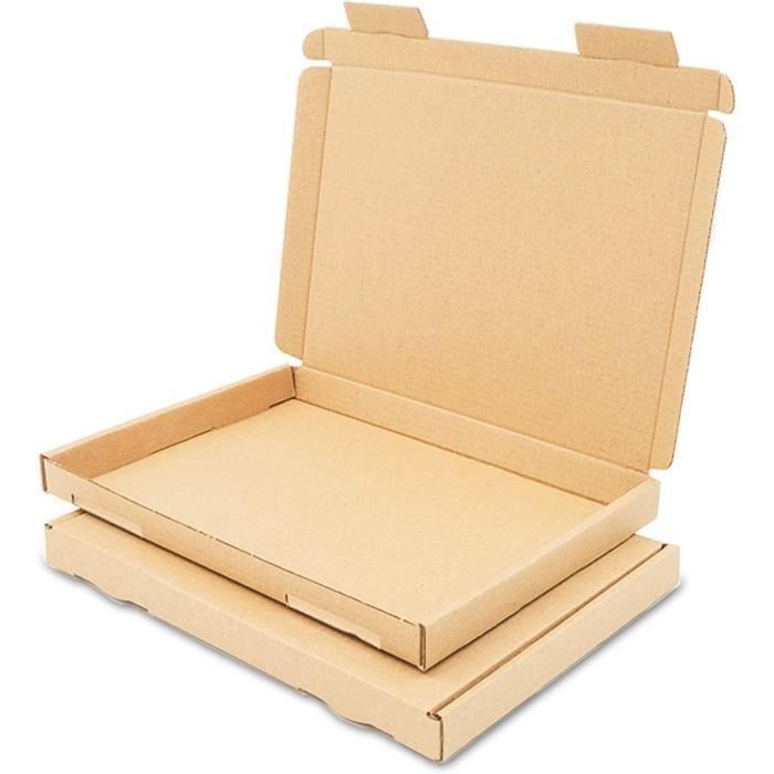 25 Grande Lettre Cartons Cartons d'Expédition pliants Boîte Pliable ...