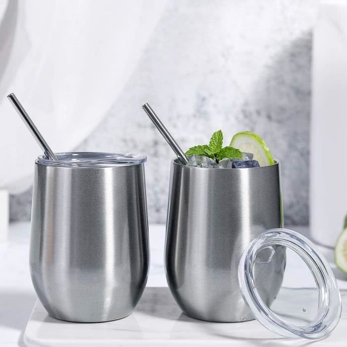 Verre A Cocktail Verres à Double Paroi Homla CEMBRA MODERN, 2 X 280 Ml ...