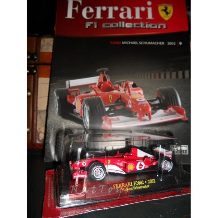 Ferrari F1 Collection F2002 Schumacher Modellino + fas. Fabbri DIE CAST ...