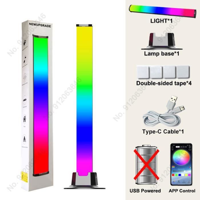 Lampe LED RGB - Non spécifié - 1PCS Light USB - Contrôle du son ...
