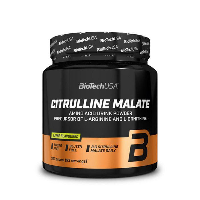 Citrulline - Biotech USA - Citrulline malate (300g) - Saveur Lime ...
