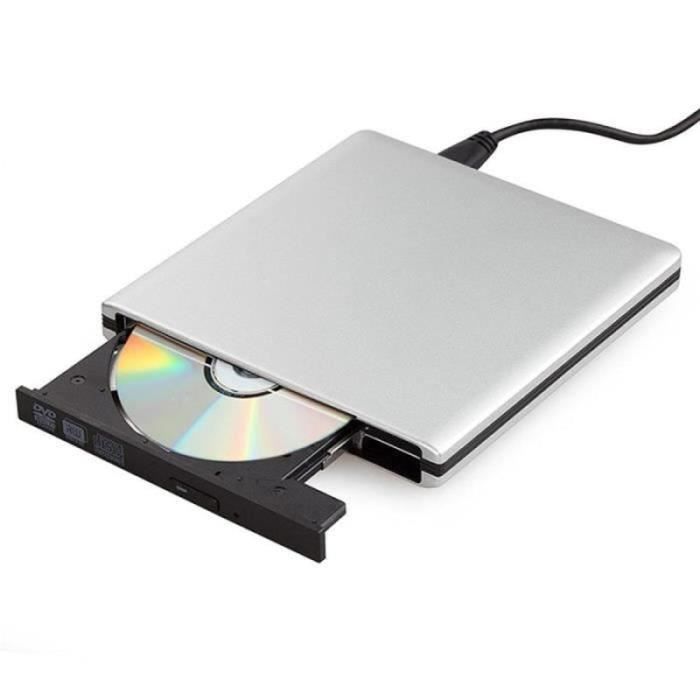 Lecteur de externe portable de CD-ROM USB 30 Graveur de gravure de ROM ...