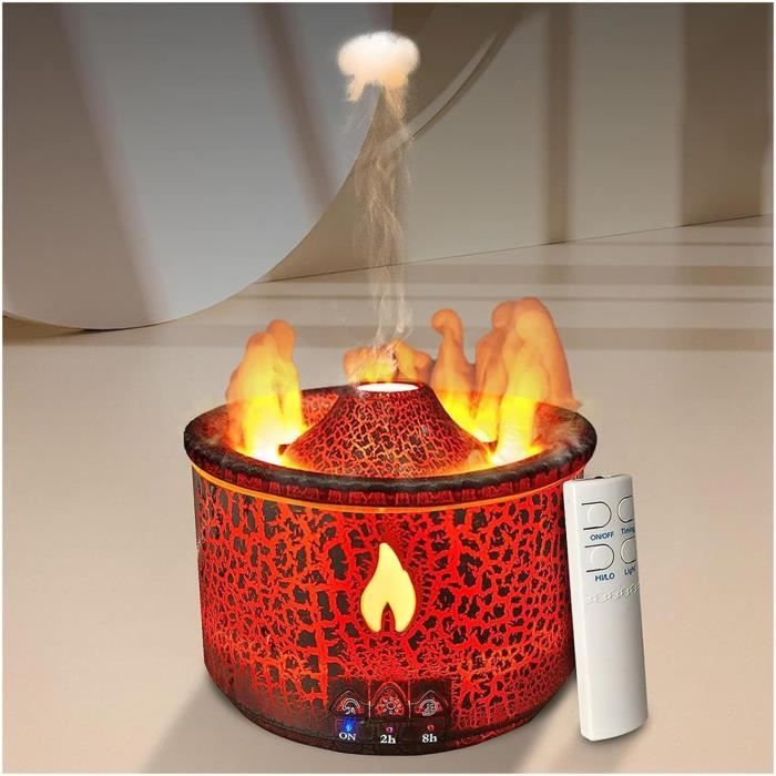 Humidificateur Dair Silencieux, Diffuseur Huiles Essentielles Mini 2 ...