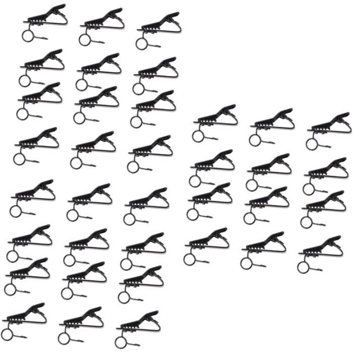 36 Pièces Kit De Remplacement De Micro-Cravate Pinces à Cravate en ...