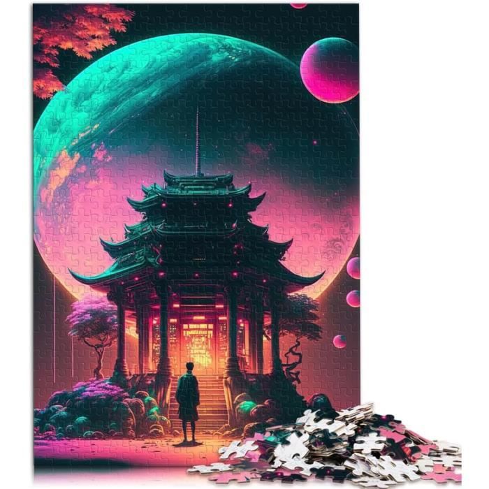 Puzzle Japonais Fantasy Gate De 1000 Pièces Pour AdultesPuzzle En Bois ...