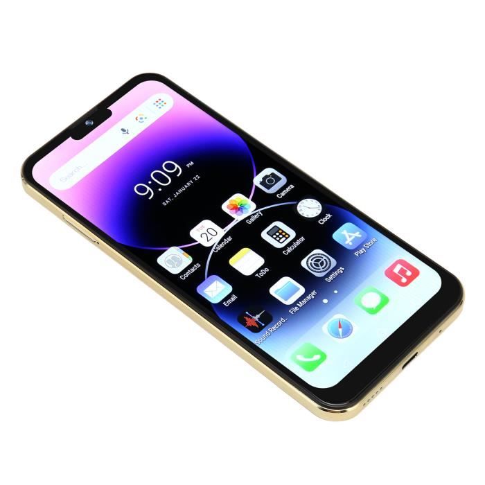 Téléphones portables 4G LTE Téléphone portable HD 6,5 pouces 4G LTE 5G ...