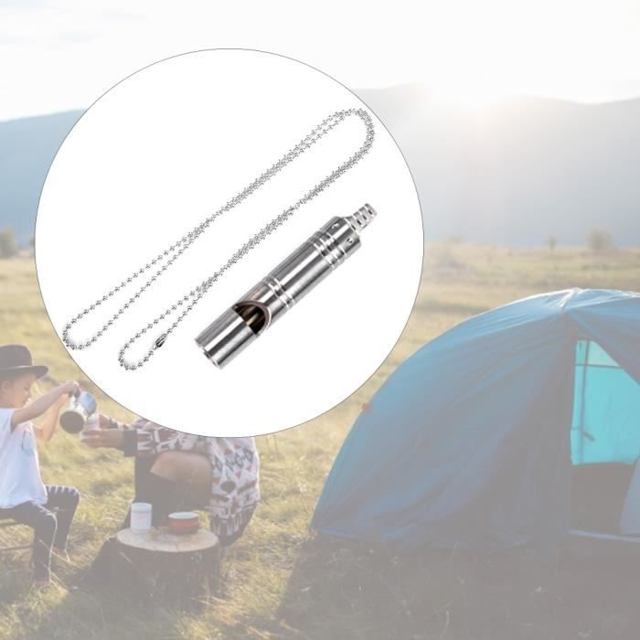 Sifflet, sifflet d'urgence, durable brillant manuel exquis pour la ...