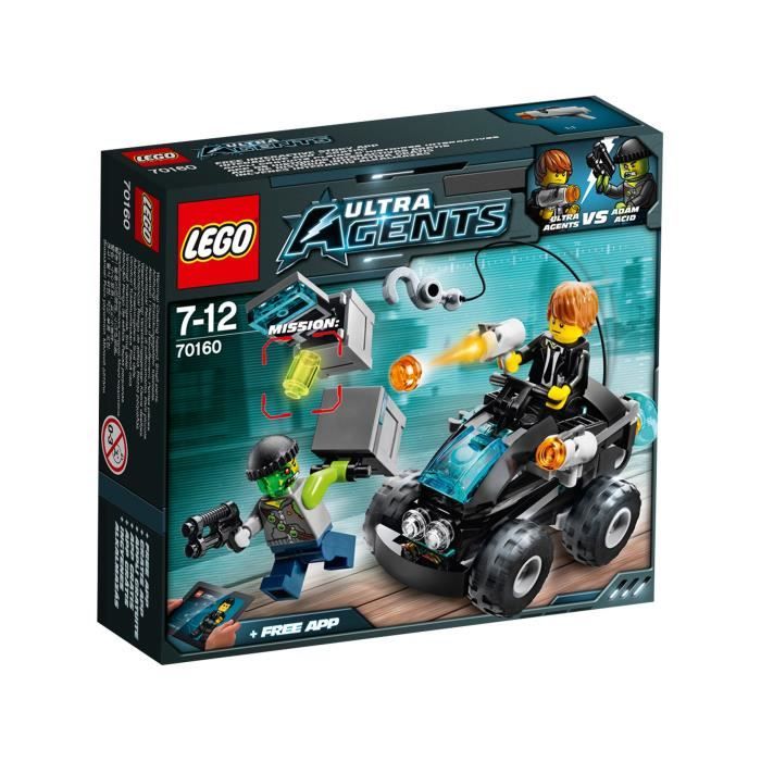 Jeu de construction - LEGO - ULTRA AGENTS Le raid du 4x4 - Agent Max ...
