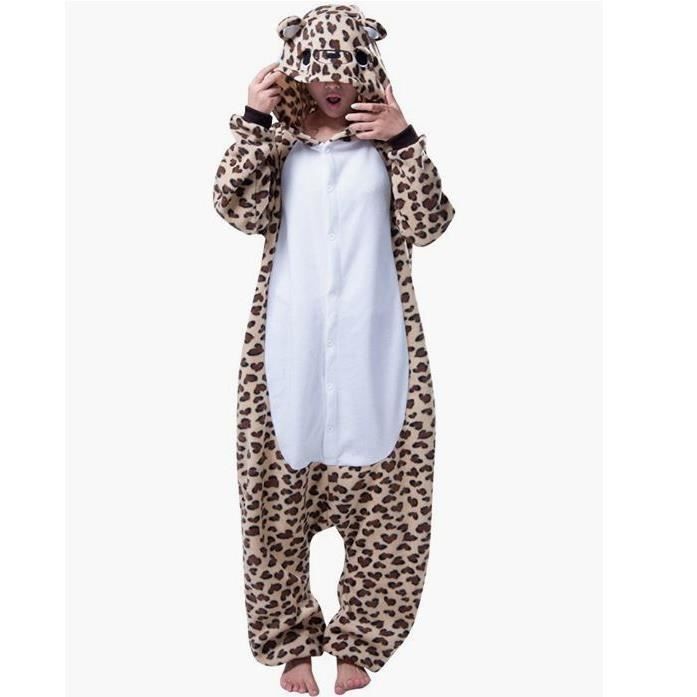 Pyjama Costume Animal pour , Halloween, fête, monobloc en Flanelle ...