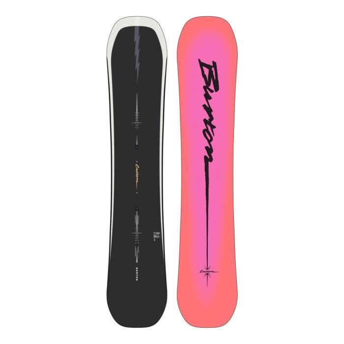 Planche De Snowboard Burton Custom Noir Homme - Cdiscount Sport