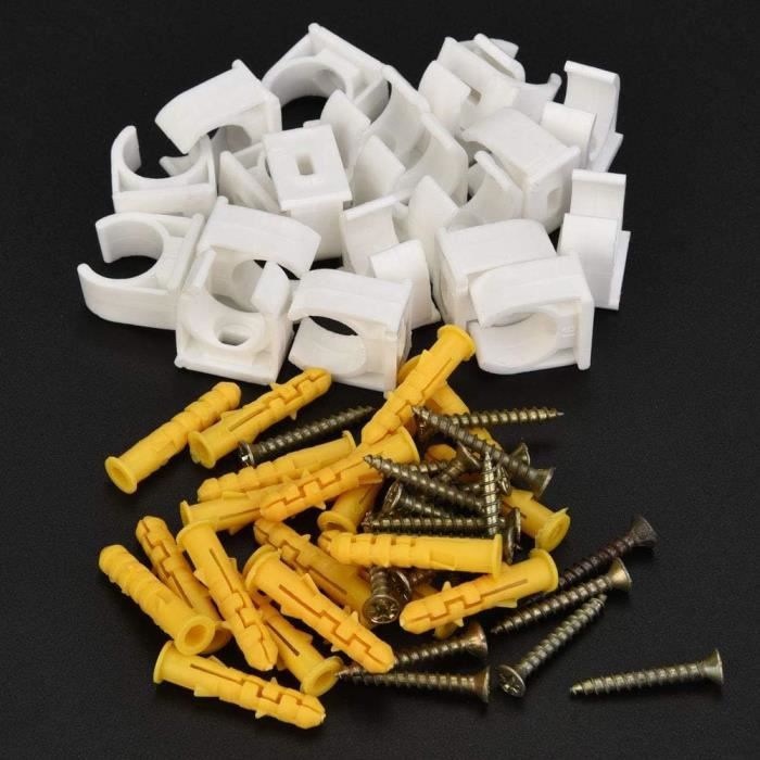 Collier De Serrage En Plastique, Collier De Serrage, 20 Pièces 16-20-25 ...