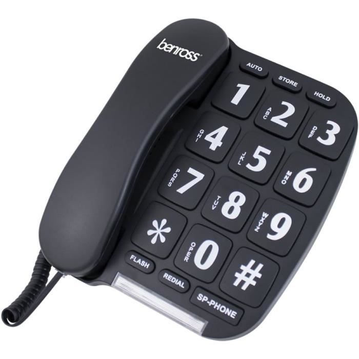 44570 Téléphone Portable À Gros Bouton Avec Fonction Mains Libres ...