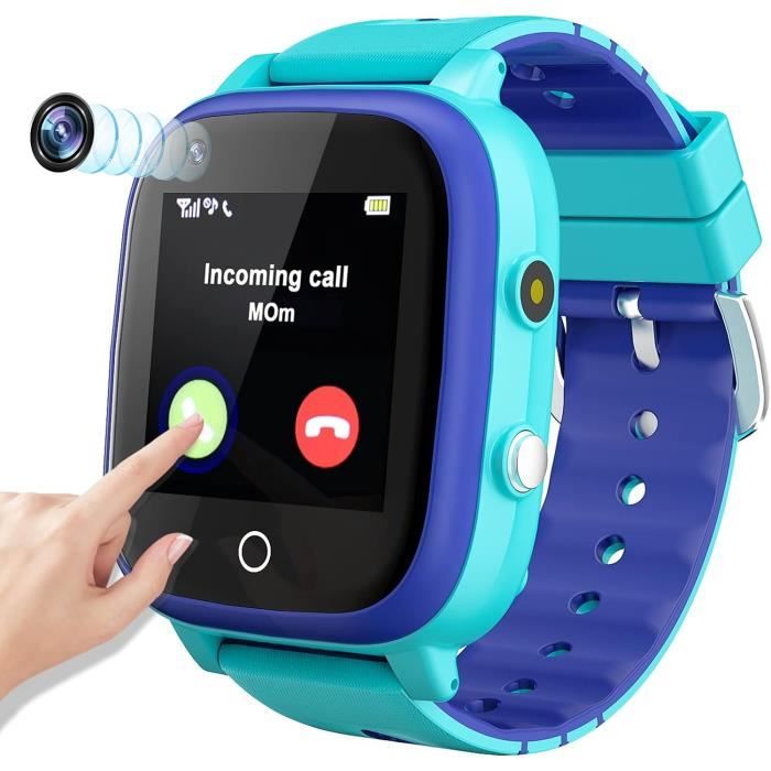4G Montre Connectée Telephone Enfant Gps Pour Garçon Fille Montre ...