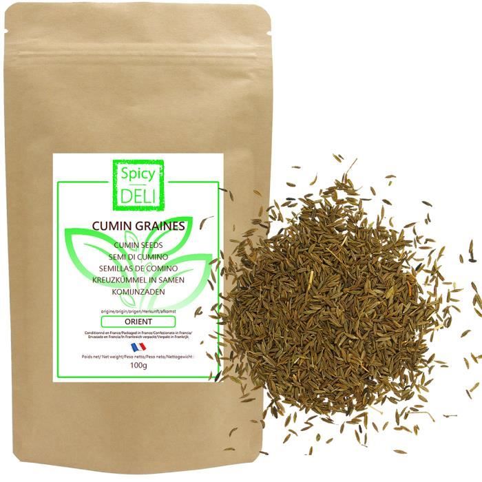 Cumin Entier 100gr "sachet zip alimentaire" - Cdiscount Au quotidien