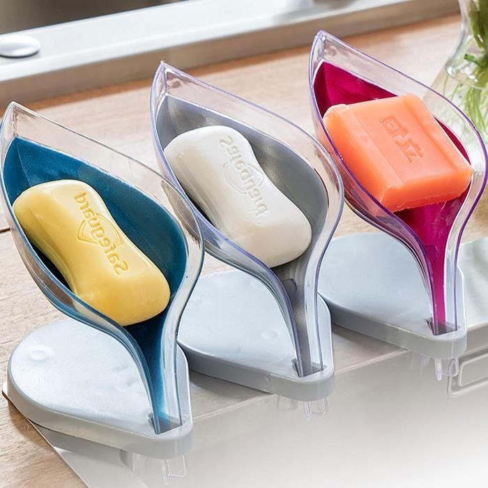 Porte-Savon 3 Pièces,Porte-Savon En Plastique,Porte-Savon Créatif Avec ...
