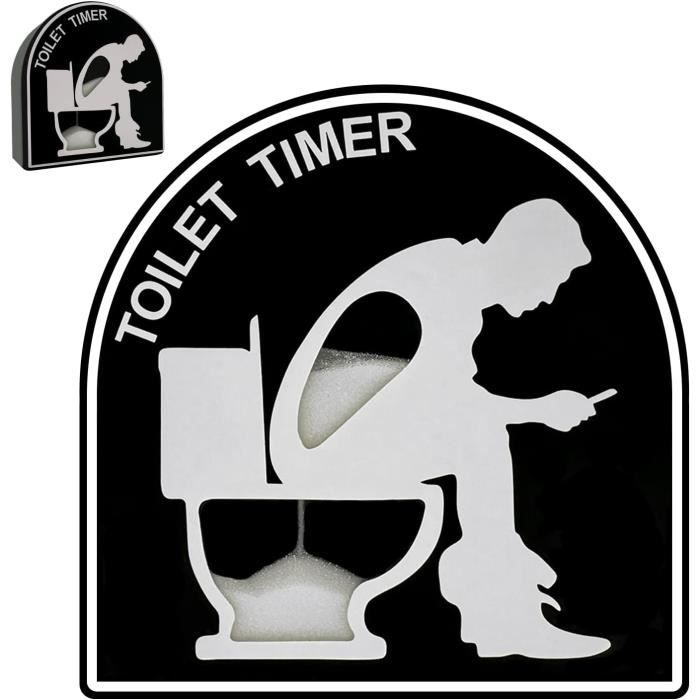 5 Minutes Toilet Timer, Toilette Timer, Minuteur Toilette, Timer ...