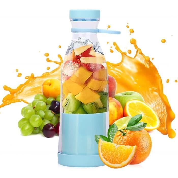 Mixeur Portable, 350 Ml Mini Blender Rechargeable Blender Smoothie ...