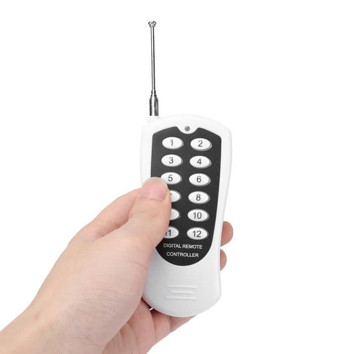 VBESTLIFE relais Nitrip DC 12V relay 12 channel wireless RF remote ...