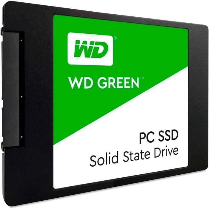 Disque Dur SSD WD Green 240 Go SATA 2.5 Pouces - Western Digital ...