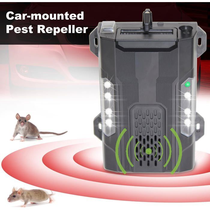 Repulsif Ultrason Anti Rongeur pour Voiture, Répulsif Pigeon avec ...