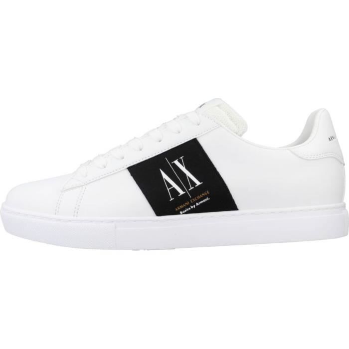 Basket Armani exchange 134734 Blanc 45 Blanc - Cdiscount Chaussures