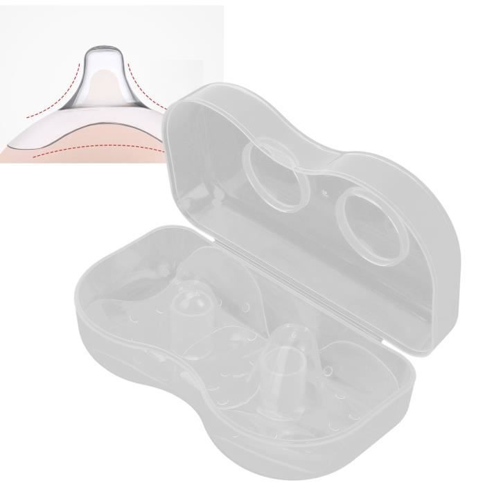 Pwshymi Lot de 2 protections en silicone pour mamelons, hygiénique et ...