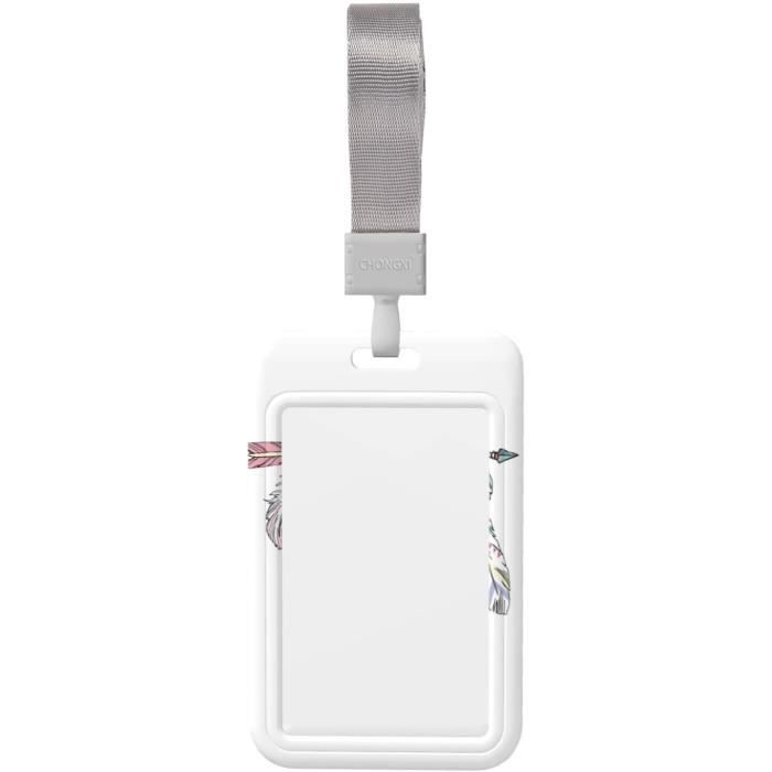 Porte-badge vertical étanche pour carte d'identité, attrape-rêves et ...