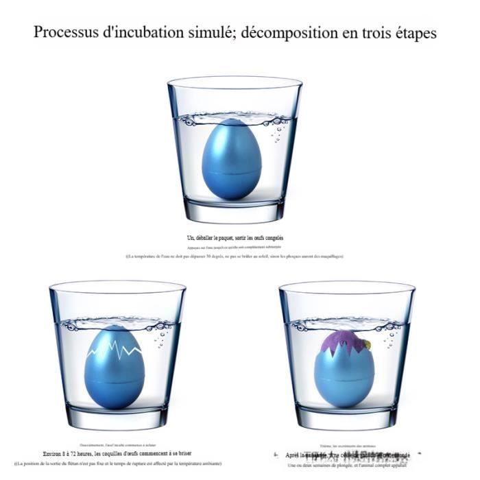 Jouet - VITATA - Œuf Trempé - 2 Pièces - Animaux - Non Toxique - Pour ...