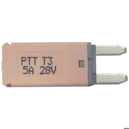 PARTS PTT Circuit Breaker Mini, type 3. Manual Reset, 5A C001-102-0061 Fusible plat standard ...