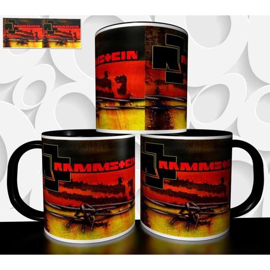 MUG personnalisé Tasse à café - GROUPE ROCK RAMMSTEIN Réf 1294 ...