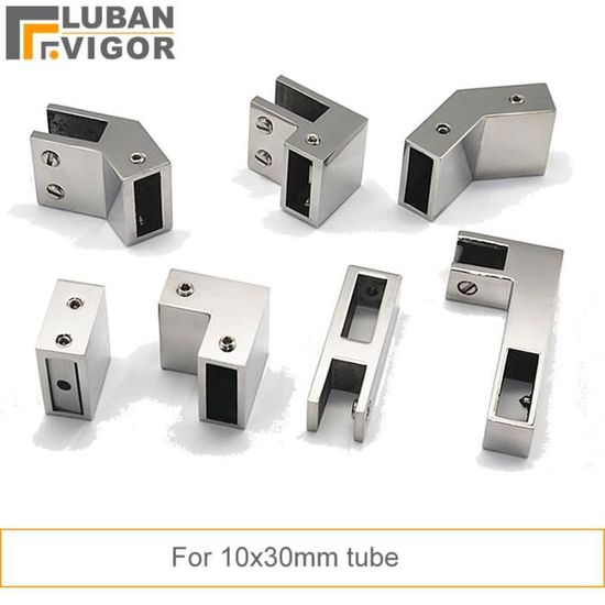 Collier de serrage,Connecteur de tube en acier inoxydable 304 10x30mm ...