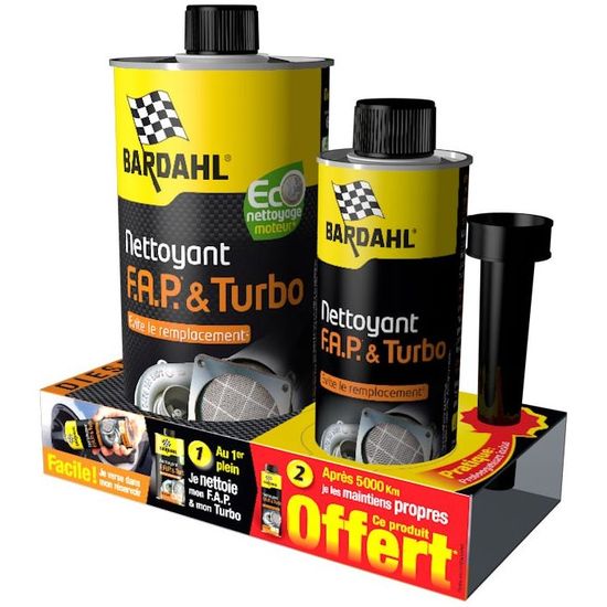 Nettoyant FAP & Turbo 1L + 300ml Offert BARDAHL - Cdiscount Auto