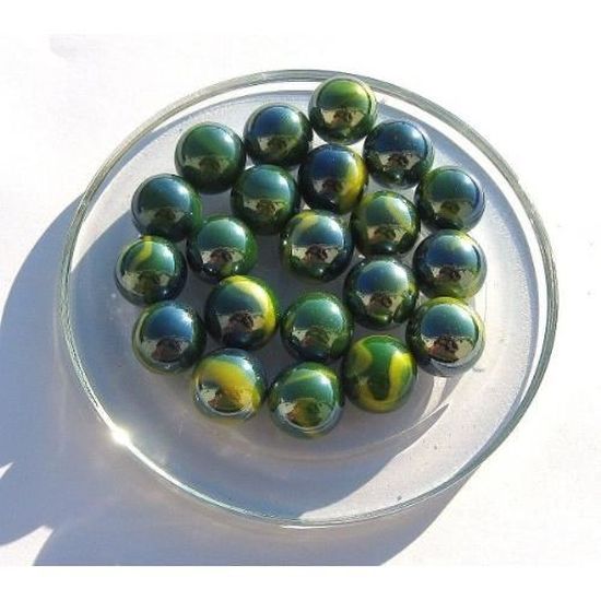 25 Billes GLOSTER - Billes en verre de 16 mm - Cdiscount Jeux - Jouets