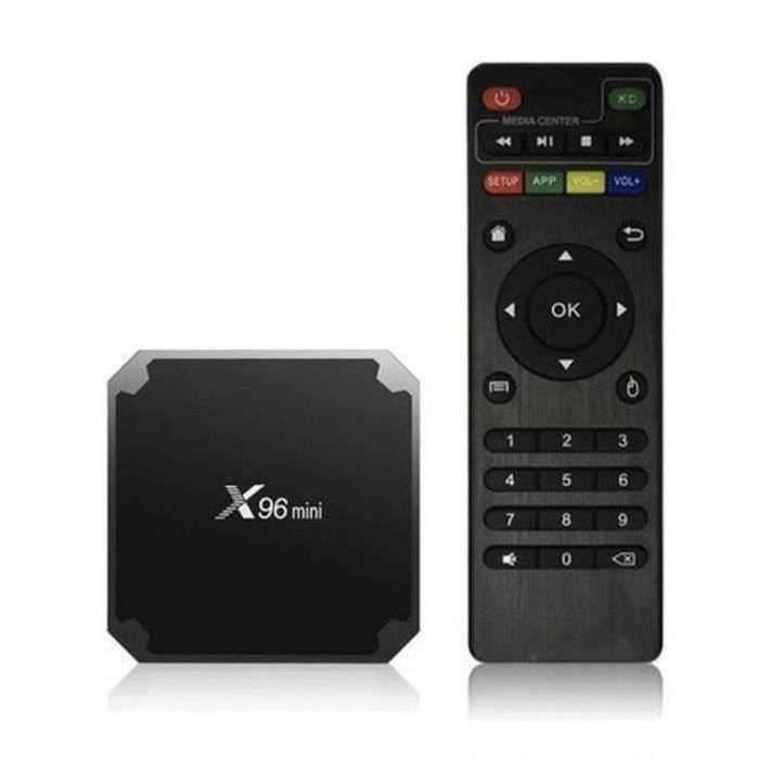 MEDIA STREAMER - BOX MULTIMEDIA ZG20820-X96 mini Smart TV Box 2+16 Go ...