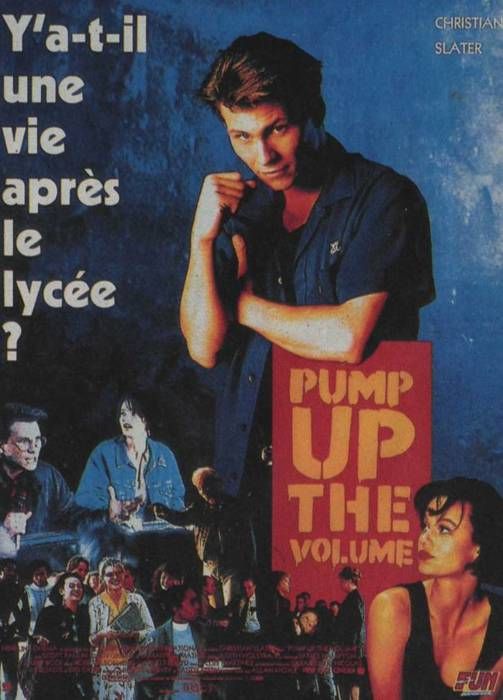 Affiche Originale de Cinéma - Pump Up The Volume - Christian Slater - 116x158cm - Cdiscount Maison