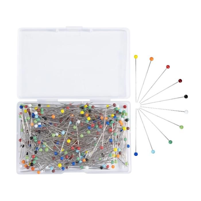 Épingles Couture, 300 Pièces Epingles Couturiere Epingle a Tete Ronde ...