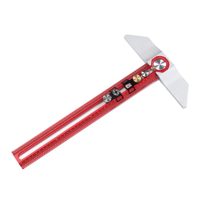Règle T Carré de Marquage Pro MT-2465, Mesure Précise, Alliage d ...