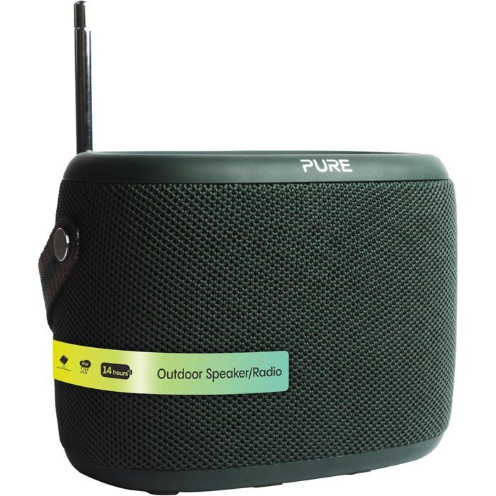 Enceinte portable Bluetooth, radio Dab+/FM, étanchéité IP67, batterie ...
