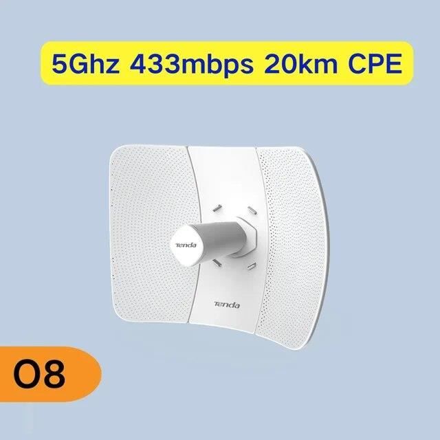 20 Km 433 Mbps O8 Tenda Routeur Sans Fil Cpe Pour Lextérieur