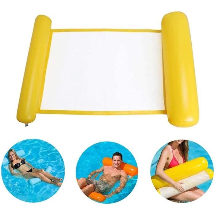 Piscine Flottante Gonflable de Radeau de Radeau d'orange Piscine de ...