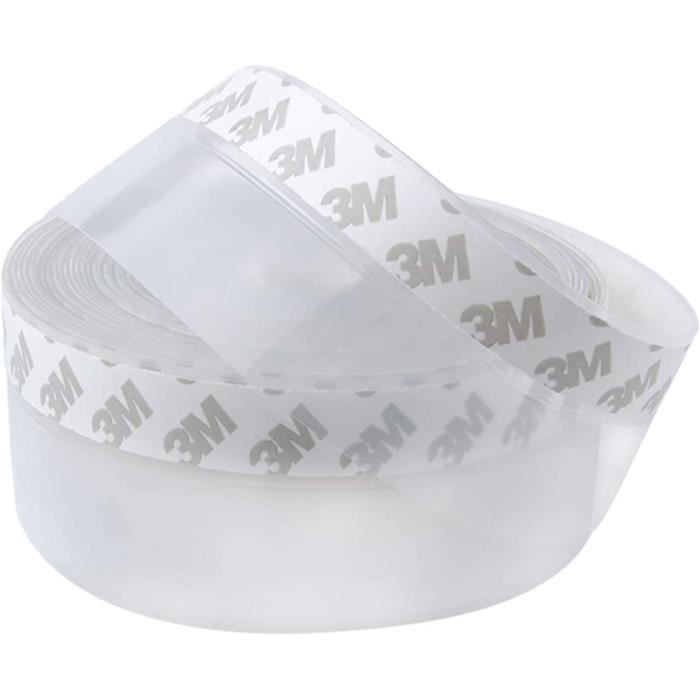 Bas De Porte Adhésif,10M X 45Mm Transparent Bande D'Étanchéité En ...