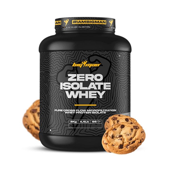 Zero isolate whey (2kg)| Whey Isolate|Cookies|Bigman - Cdiscount Sport