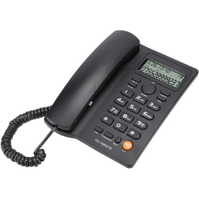 Téléphone Fixe Universel Avec Fil,Téléphone Fixe Résidentiel De Bureau ...