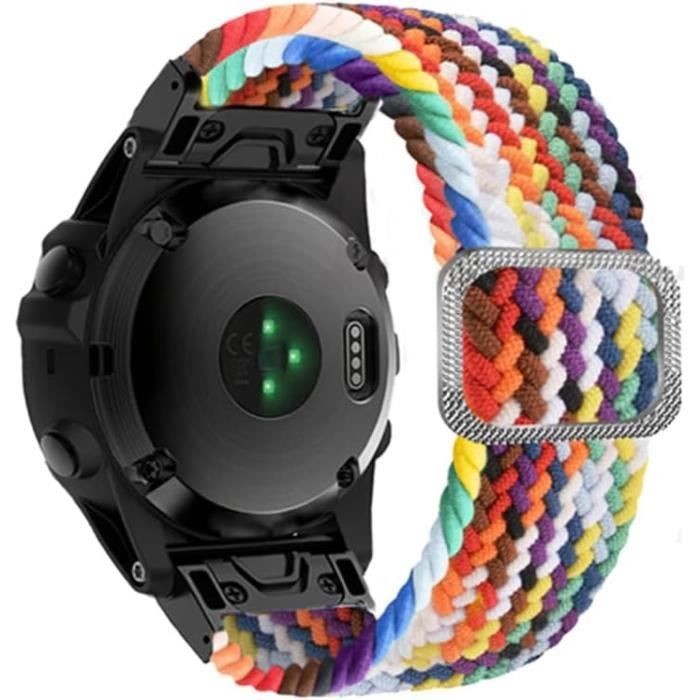 Bracelet Pour Garmin Fenix 7-6-5-Approach S62 Bande De Remplacement De ...