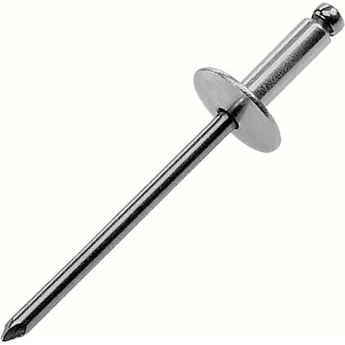Industrial | Rivets Aveugles Ø4,8 * 18Mm | Pack 200 | Rivet Tete Large ...