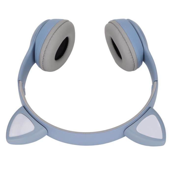 URB--Casque Support Carte Mémoire Pliable Oreille de Chat Mignon Casque ...