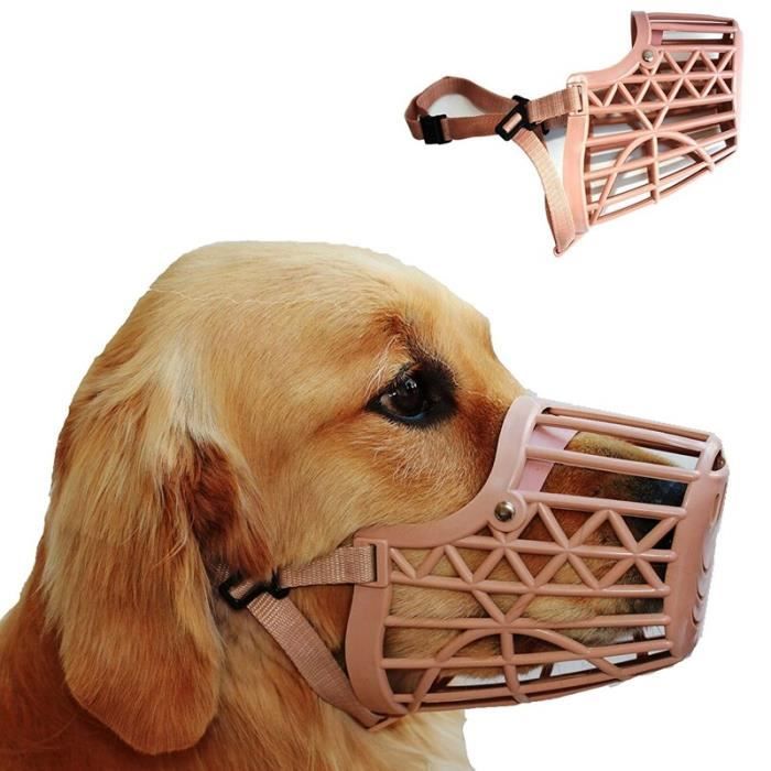 Dog Muzzle Silicone Basket Muzzles for Small Medium Large Breed Dogs ...