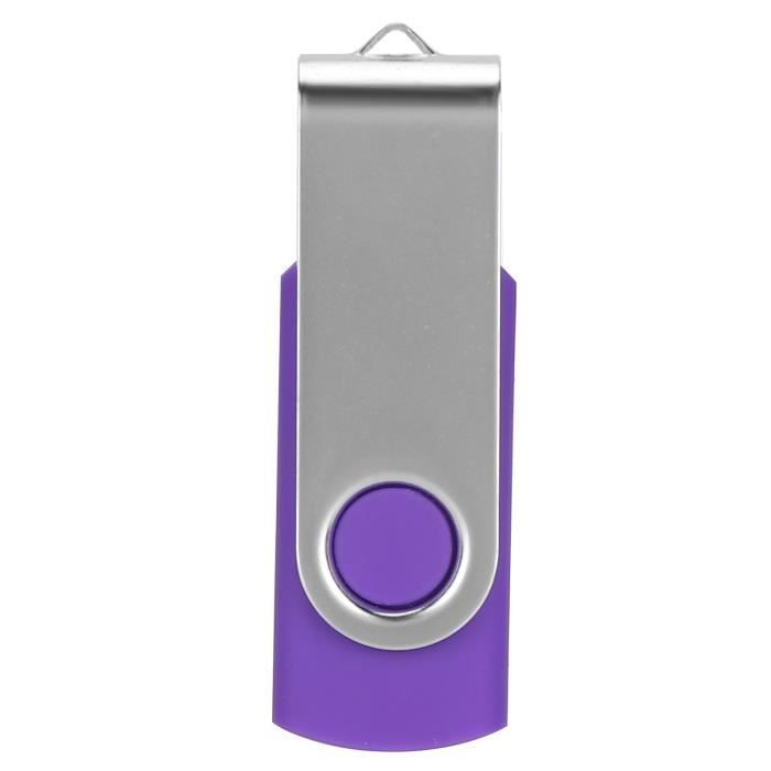 Mémoire flash USB Clé USB Candy Purple Rotatif Mémoire de stockage ...