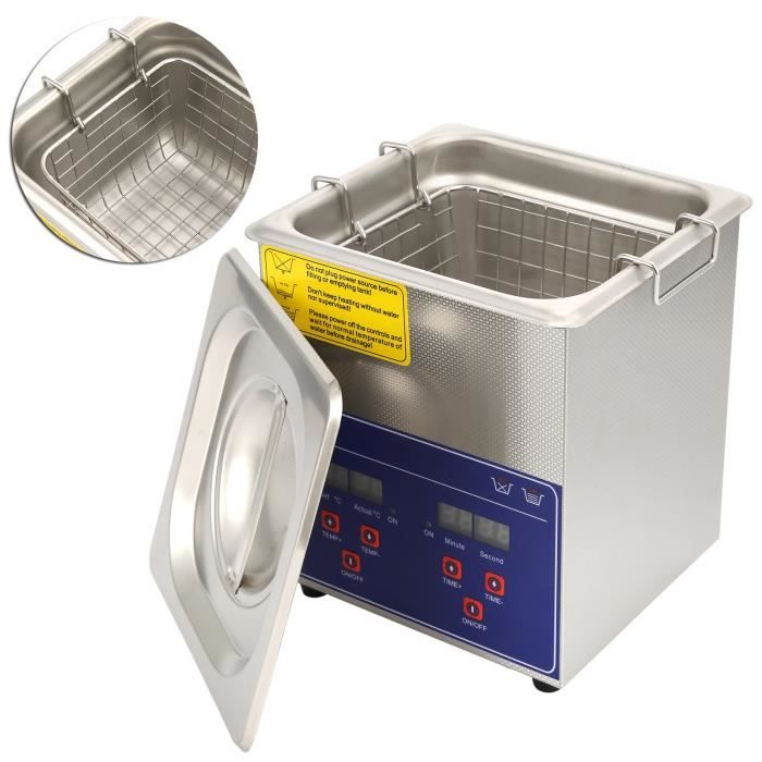 Nettoyeur À Ultrasons - DIOCHE - PS-10A - 2L - 160W - Acier Inoxydable ...