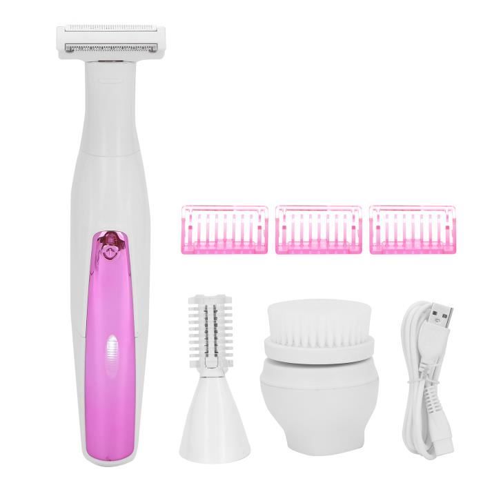LES Rasoir 3 en 1 pour femmes Rasoir électrique Tondeuse à sourcils ...